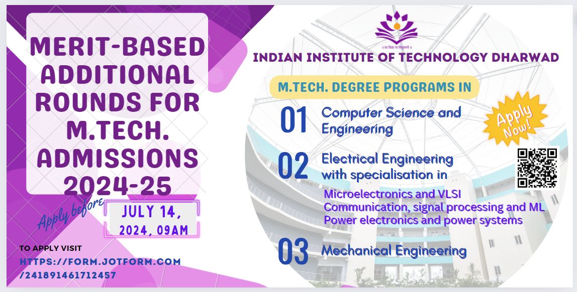 MTECH | IIT Dharwad