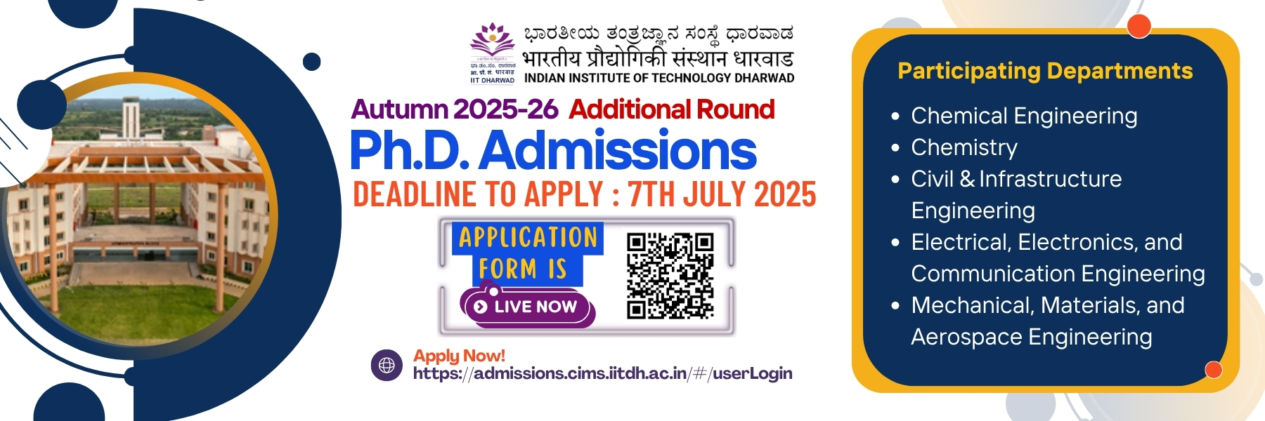 Ph.D. | IIT Dharwad
