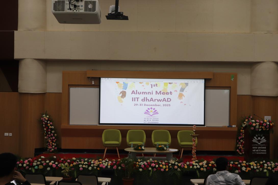 1st Alumni Meet held between 29th-31st December 2023 | IIT Dharwad